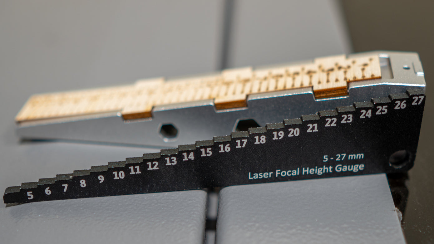 Ramp Focal Gauge for Laser Machines – Lensdigital