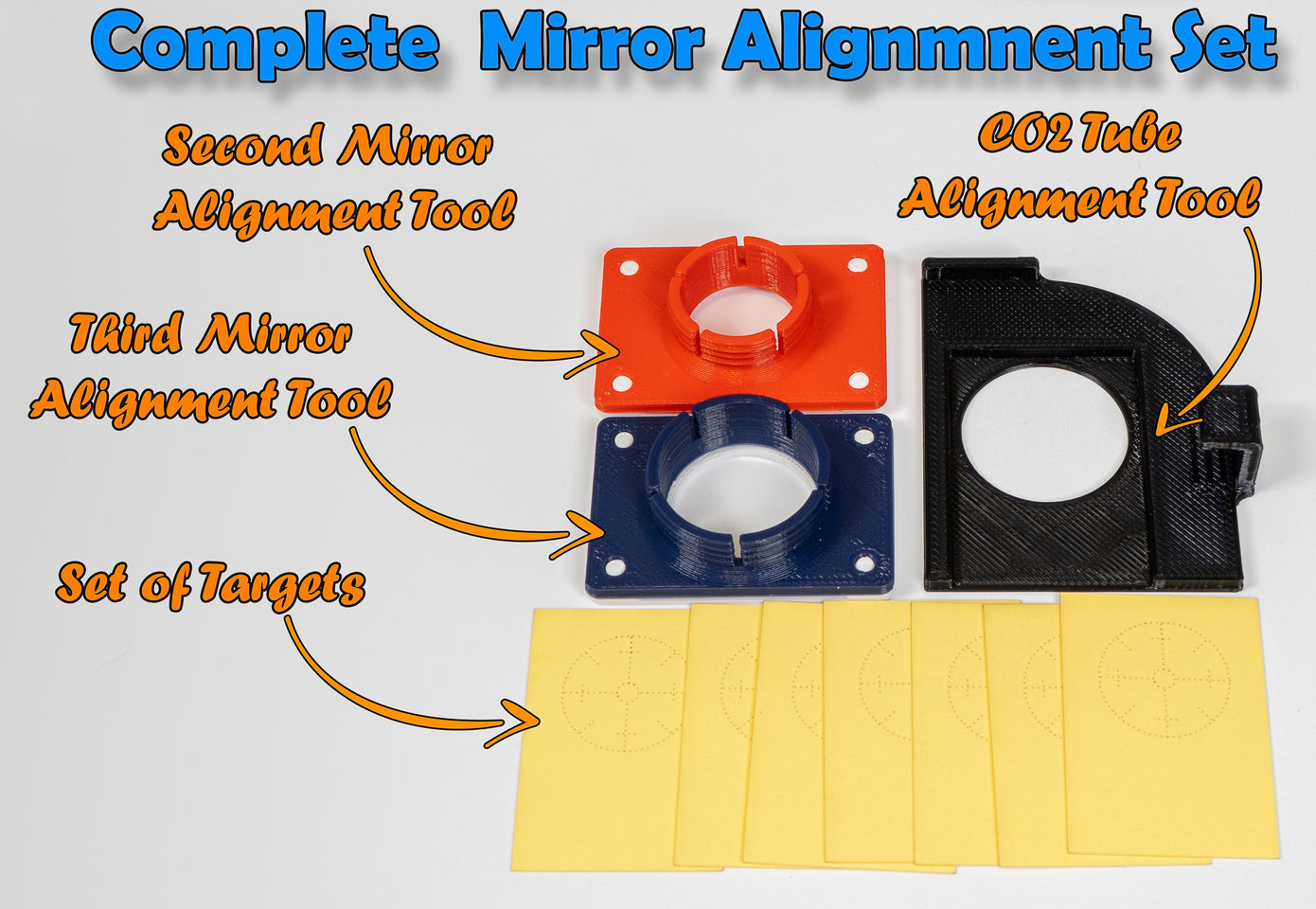 Complete Boss Laser Mirrors Alignment Tool Digital Download (STL Files ...